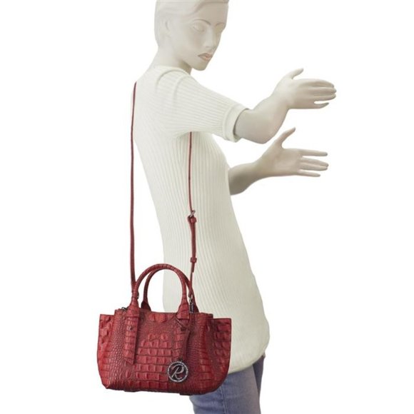 Raviani | Bags | Raviani Red Genuine Leather Mini Satchel | Poshmark